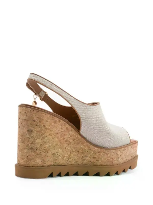 Stella McCartney Sneak-elyse Sandals - Neutrals