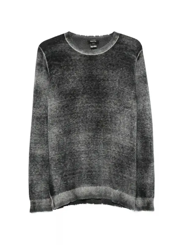 Avant Toi Distressed Effect Sweater