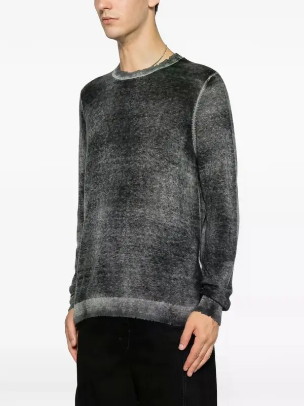 Avant Toi Distressed Effect Sweater