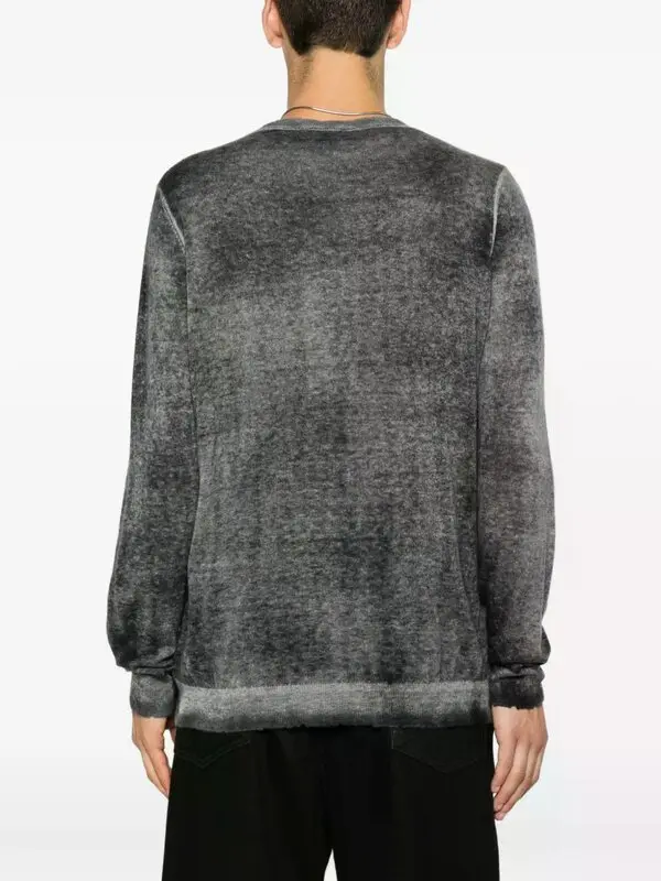 Avant Toi Distressed Effect Sweater