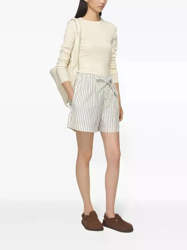 FLORE FLORE Max" Organic Cotton Crewneck T-shirt - Neutrals
