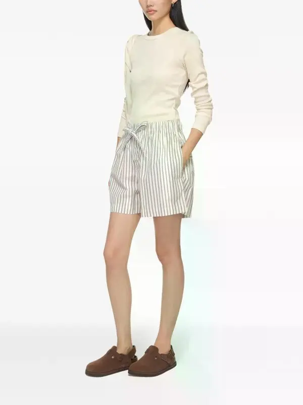 FLORE FLORE Max" Organic Cotton Crewneck T-shirt - Neutrals