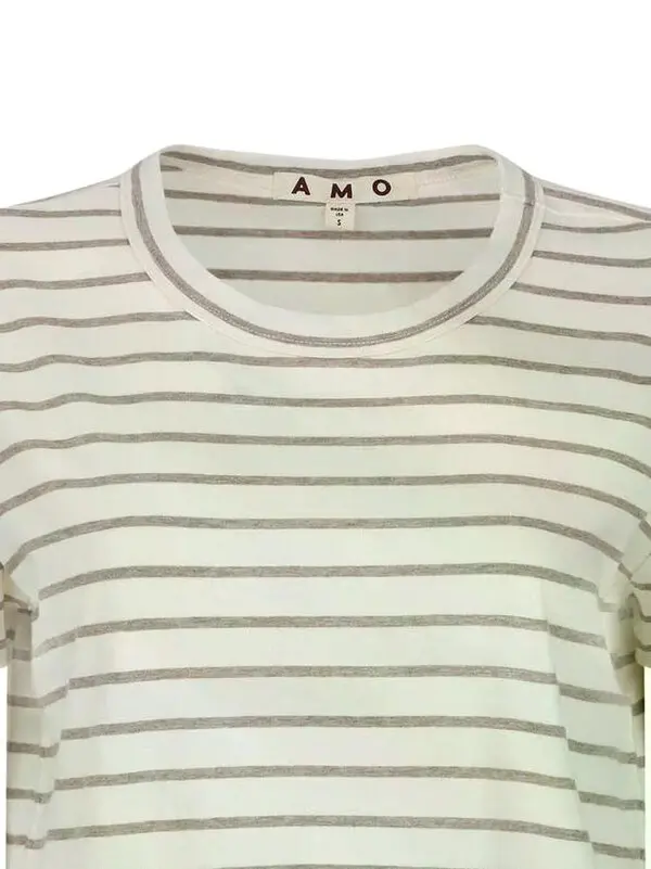 AMO Striped T-shirt - Neutrals
