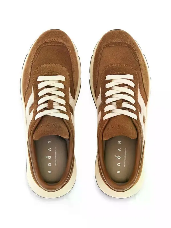 Hogan Hyperlight Suede Sneakers - Brown