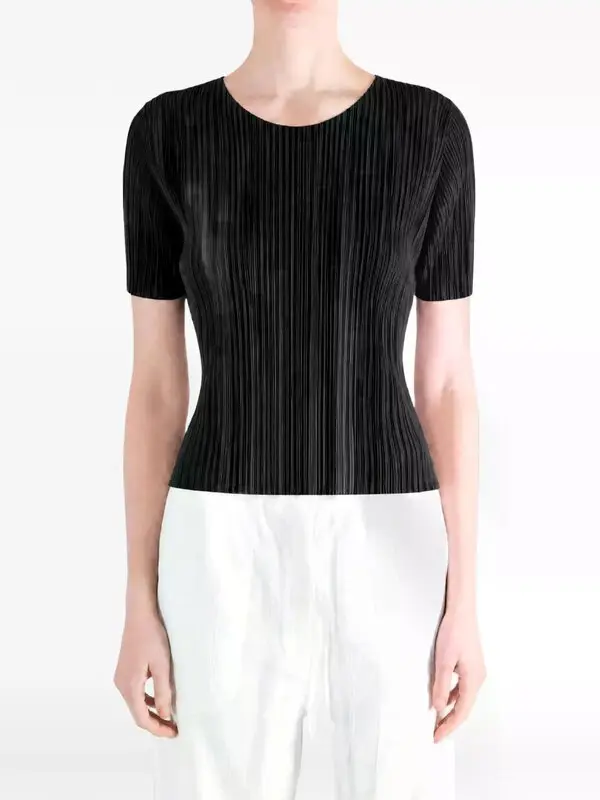 Issey Miyake Plissé Effect T-shirt
