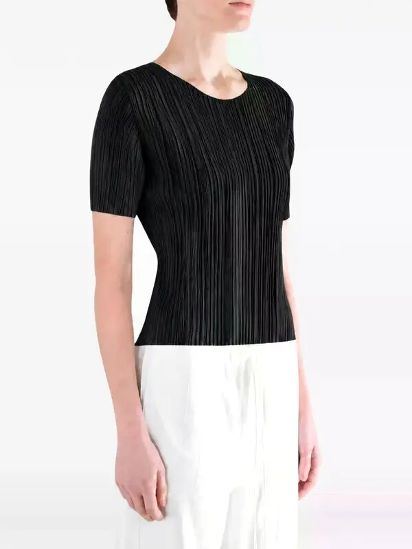 Issey Miyake Plissé Effect T-shirt