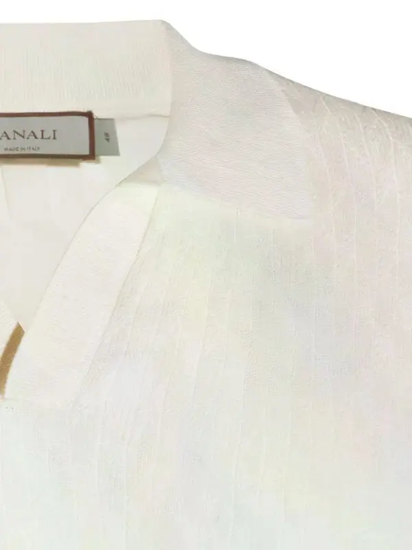 Canali Cable-knit T-shirt