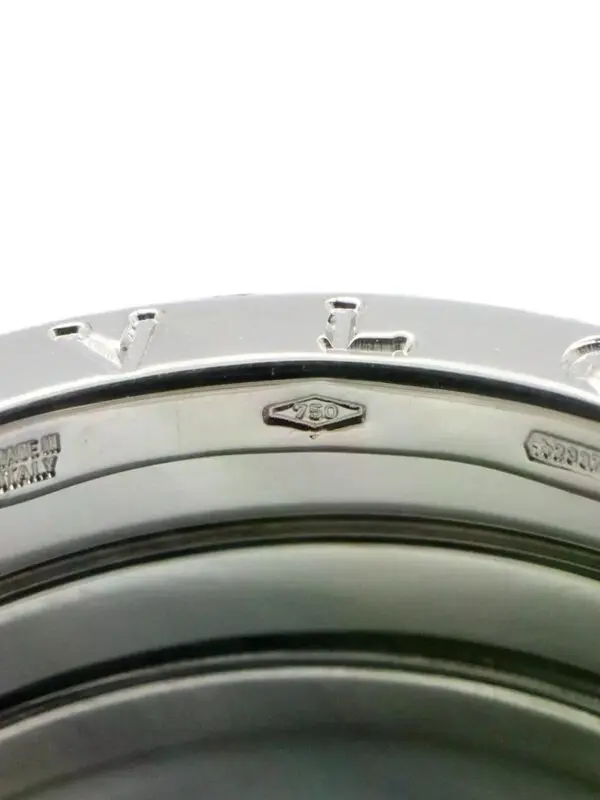 BVLGARI B.zero1 Three-band Ring In 18kt White Gold