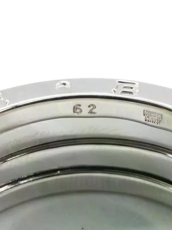 BVLGARI B.zero1 Three-band Ring In 18kt White Gold