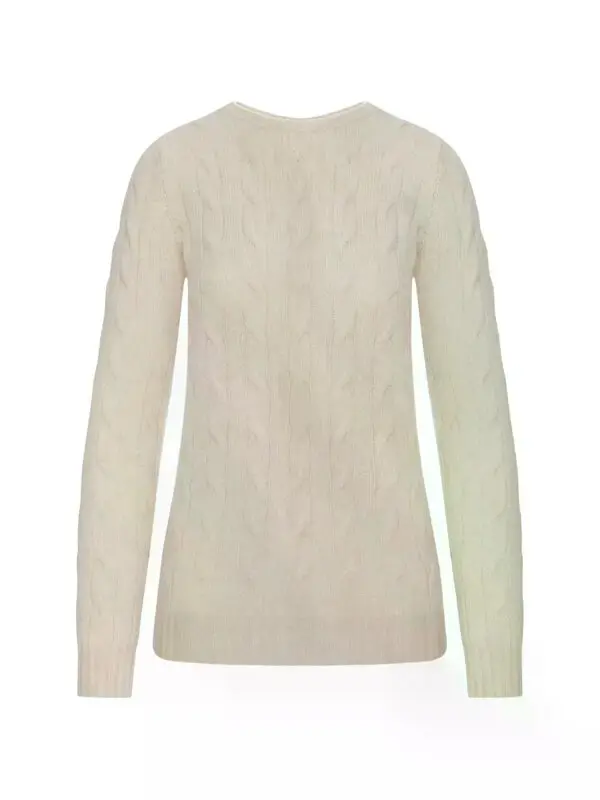 Ralph Lauren Cable Knit Sweater - Neutrals