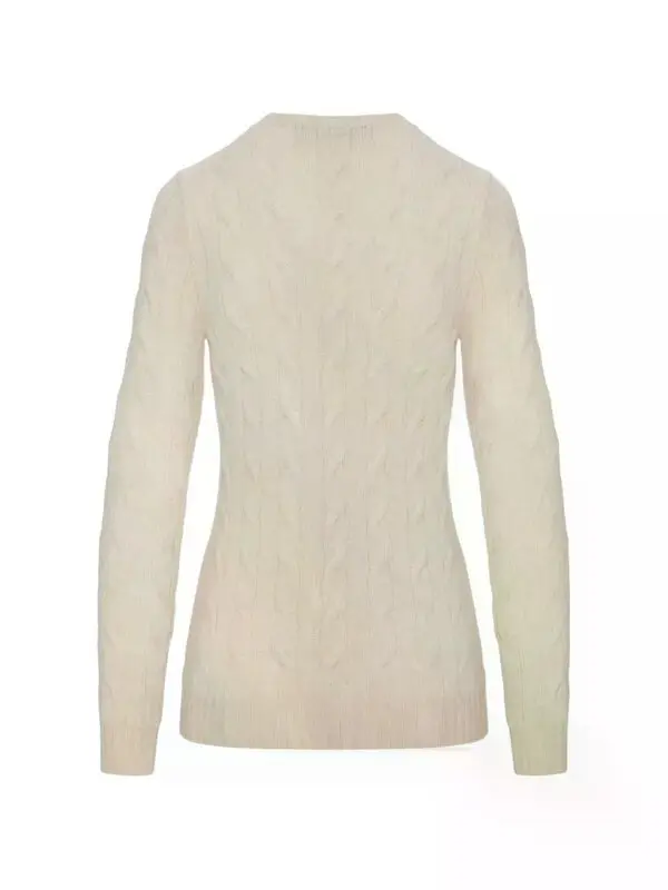 Ralph Lauren Cable Knit Sweater - Neutrals