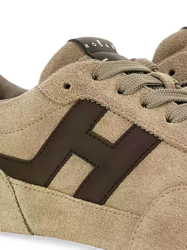 Hogan Vintage Athletic Sneakers - Neutrals