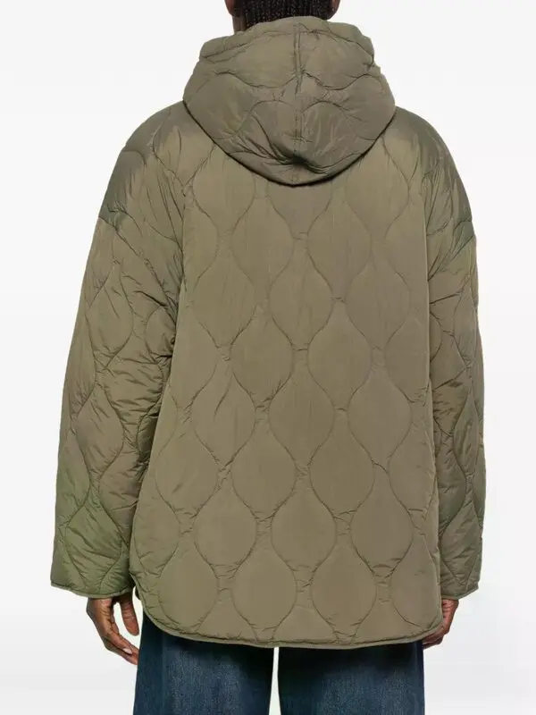 Closed Quilted Hooded Jacket