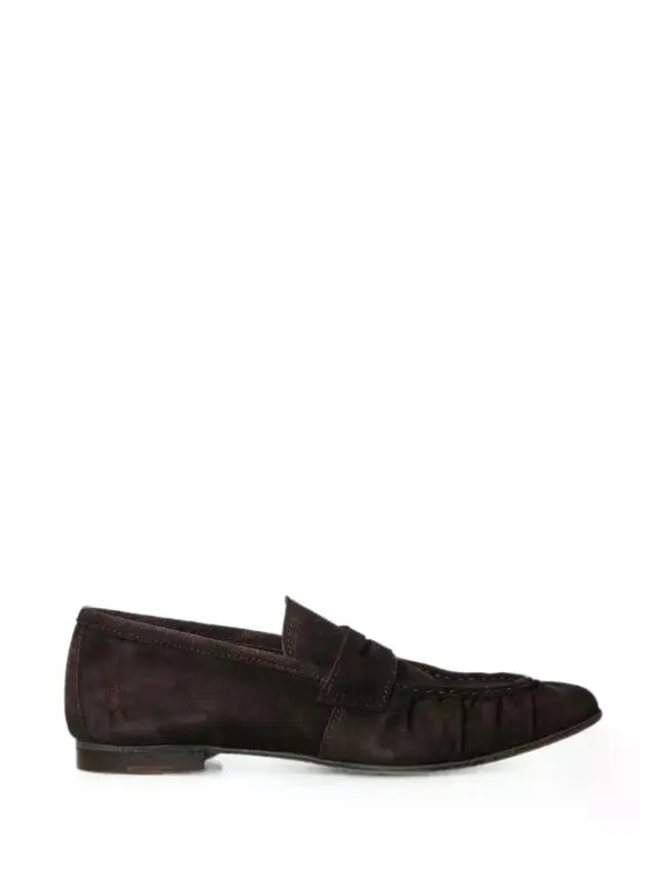 GIULIANO GALIANO Jacob Ruched Loafers
