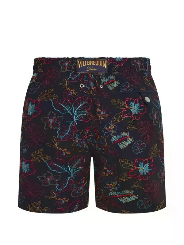 Vilebrequin Navy Floral Print Swimsuit