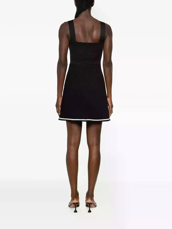 Maje Square-neck Sleeveless Maxi Dress