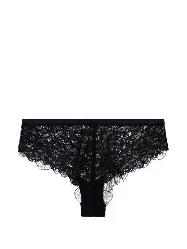 Love Stories Gloria Lace Briefs - Black