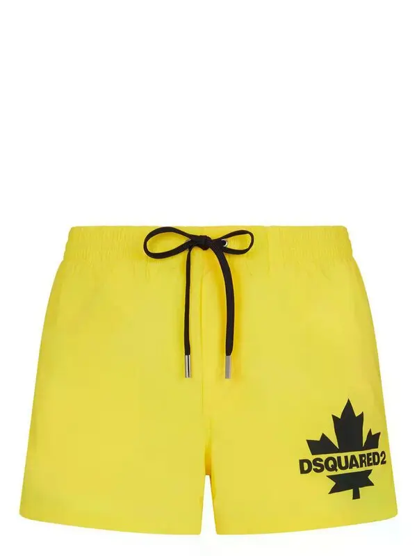 Dsquared2 Logo Print Swim Shorts