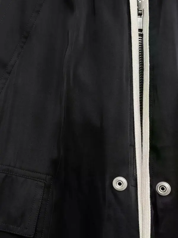 Rick Owens Drawstring-waist Wide-leg Cargo Pants