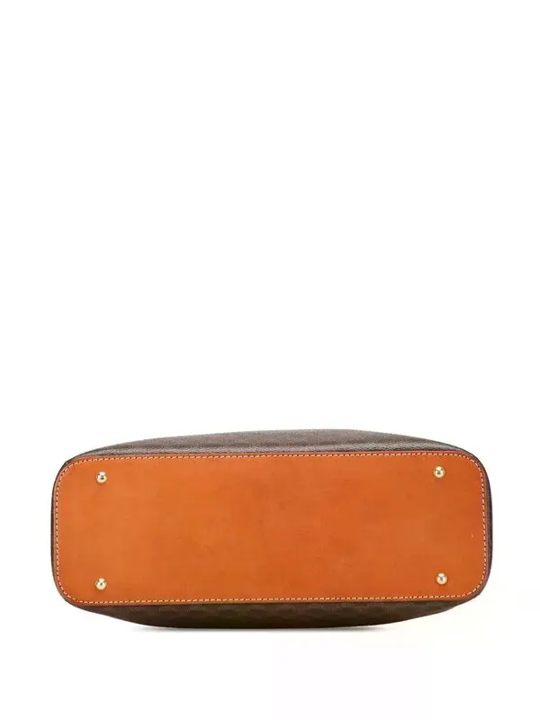 Celine Macadam Coated Canvas Handbag