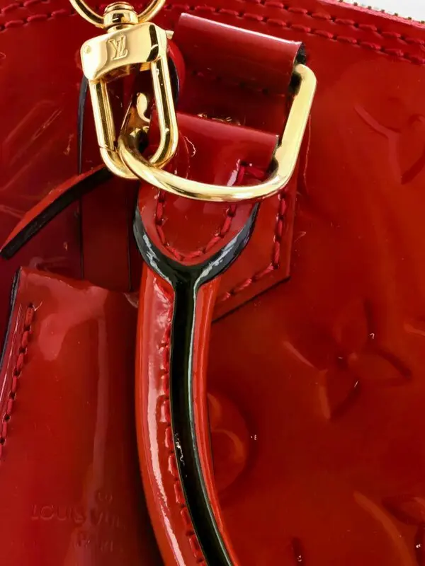 LOUIS VUITTON Alma Handbag Monogram Vernis Bb