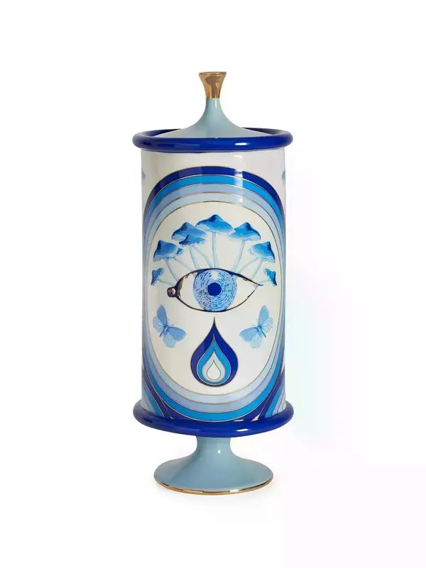 Jonathan Adler Mushroom-print Canister