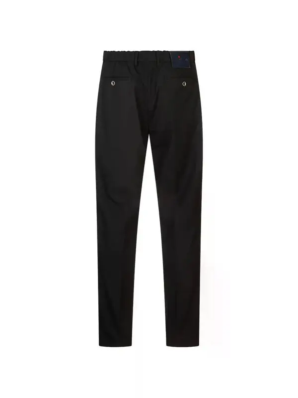 Kiton Logo Patch Trousers