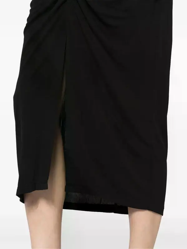 Diane Von Furstenberg Jersey Gathered Off-shoulder Dress