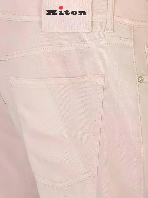 Kiton Straight-leg Five-pocket Trousers