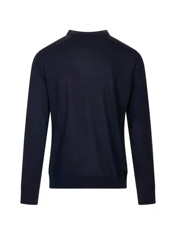 Kiton Crew Neck Long Sleeve Sweater
