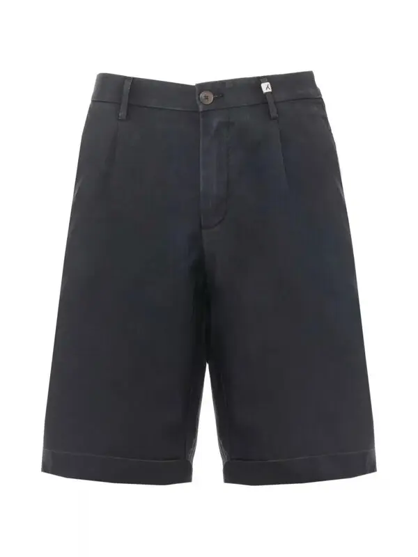 MYTHS Pleated Wool Shorts