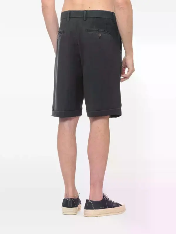MYTHS Pleated Wool Shorts