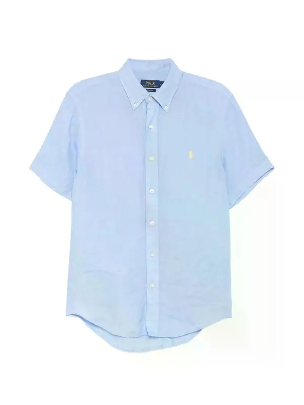 Polo Ralph Lauren Logo-embroidered Shirt - Blue