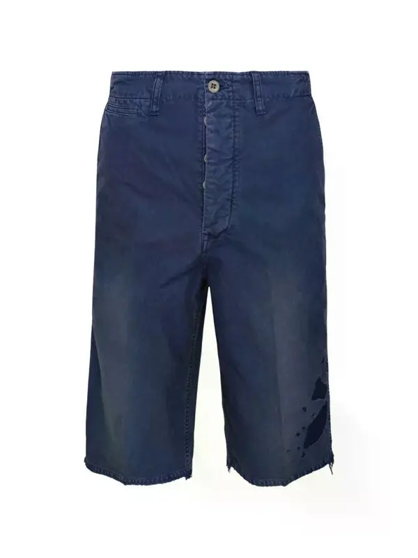 Visvim Distressed Knee-length Shorts