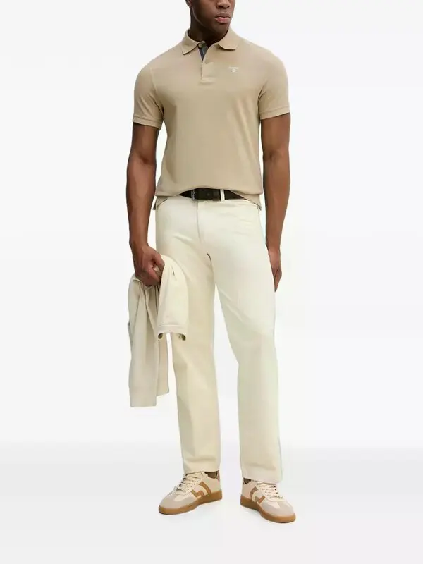 Barbour Logo-embroidered Polo Shirt