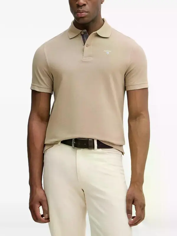 Barbour Logo-embroidered Polo Shirt