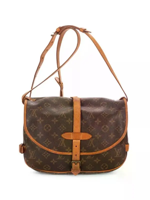 LOUIS VUITTON Saumur 25 Shoulder Bag - Brown