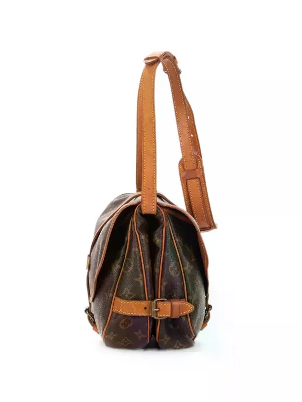 LOUIS VUITTON Saumur 25 Shoulder Bag - Brown