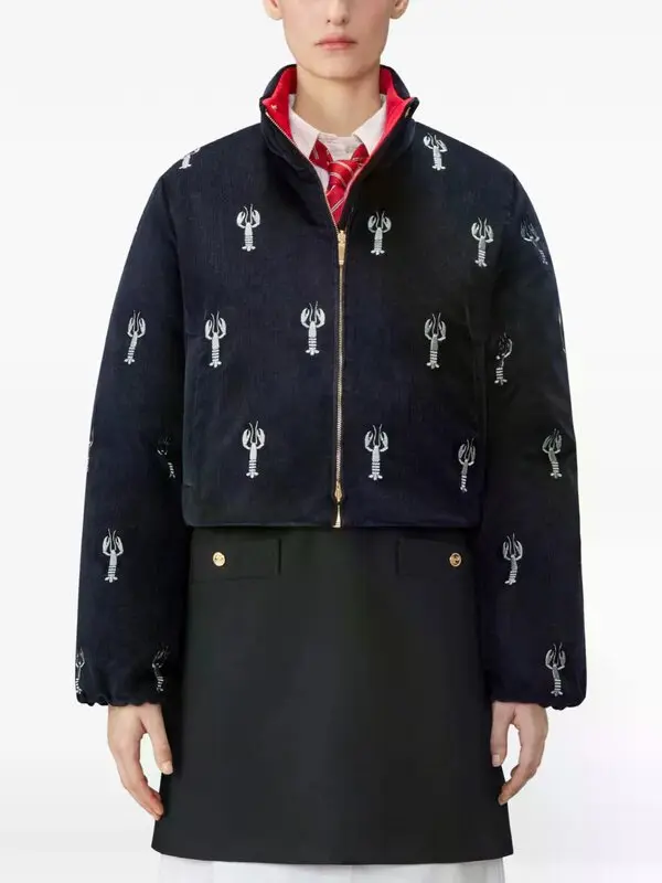 Thom Browne Reversible Lobster-stitch Jacket