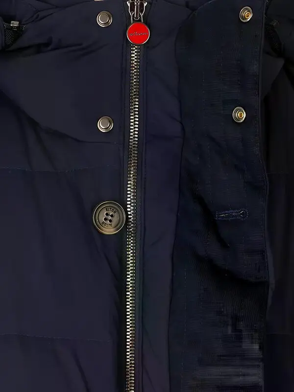 Kiton Quilted Hooded Jacket