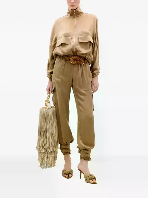 Silvia Tcherassi Elasticated Cargo Pants
