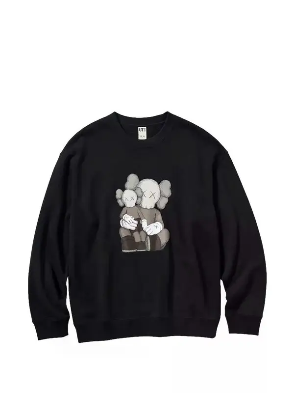 KAWS X Uniqlo Graphic-print Sweatshirt