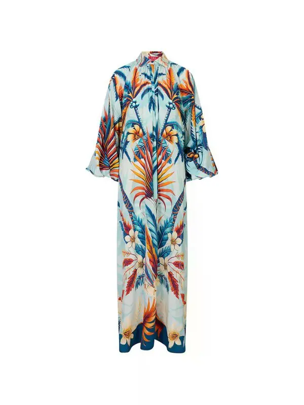 F.R.S FOR RESTLESS SLEEPERS Silk Maxi Dress