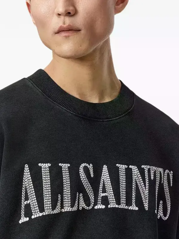 ALLSAINTS Dash Logo-embroidered Sweatshirt