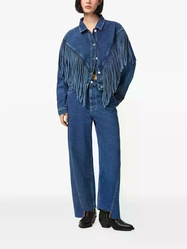 ALLSAINTS Fox Loose-fit Raw-cut Jeans