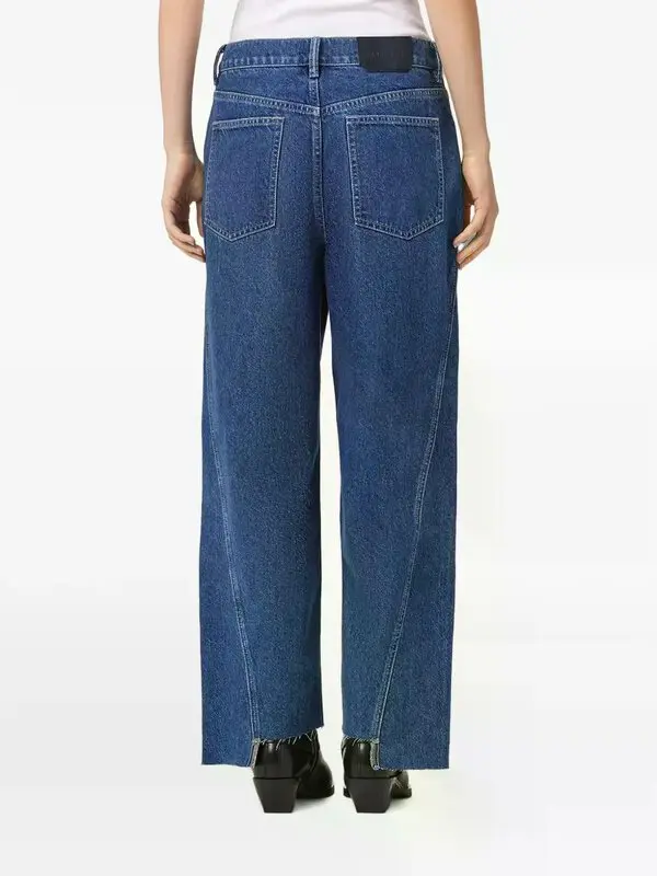 ALLSAINTS Fox Loose-fit Raw-cut Jeans