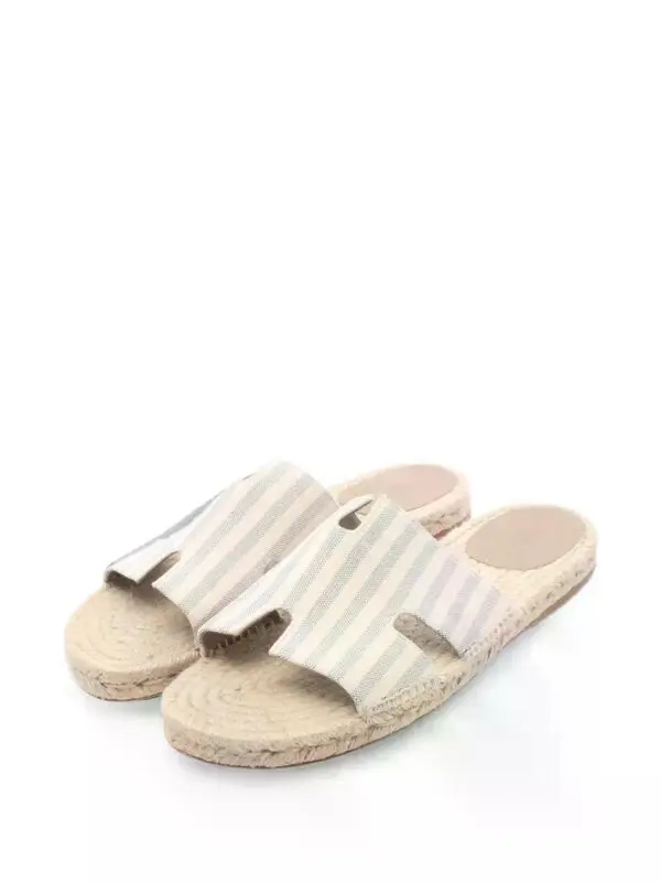 Hermès Antigua Striped Espadrilles