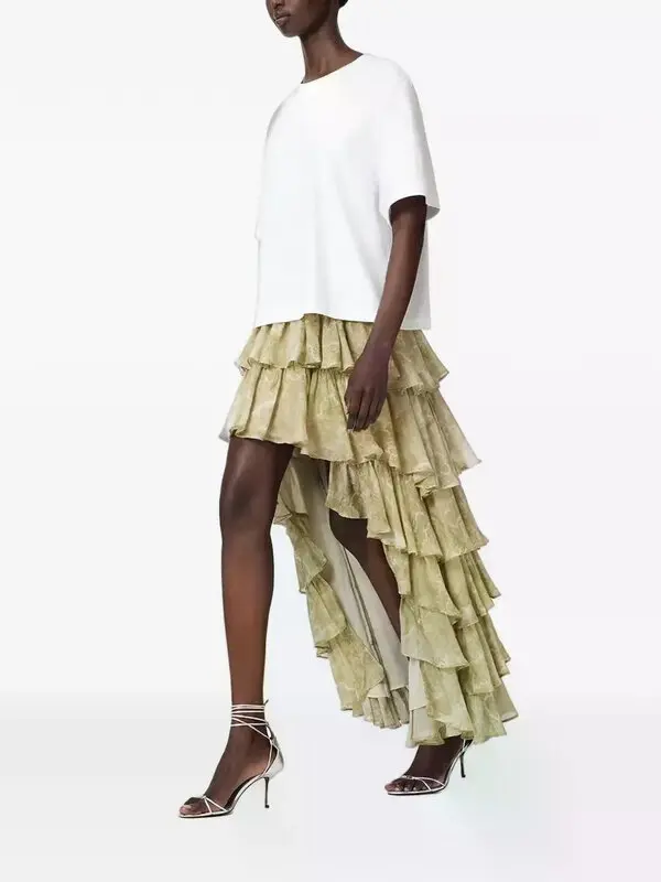 ALLSAINTS Cavarly Tiered Maxi Skirt