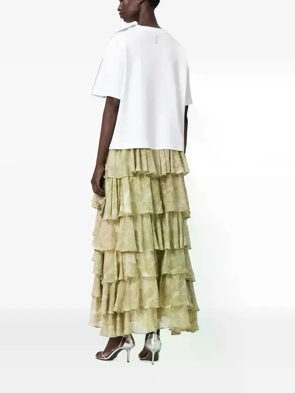 ALLSAINTS Cavarly Tiered Maxi Skirt