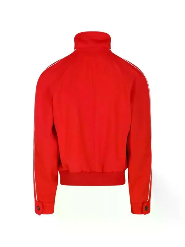 Marni Zip-up Jacket With Contrast Piping